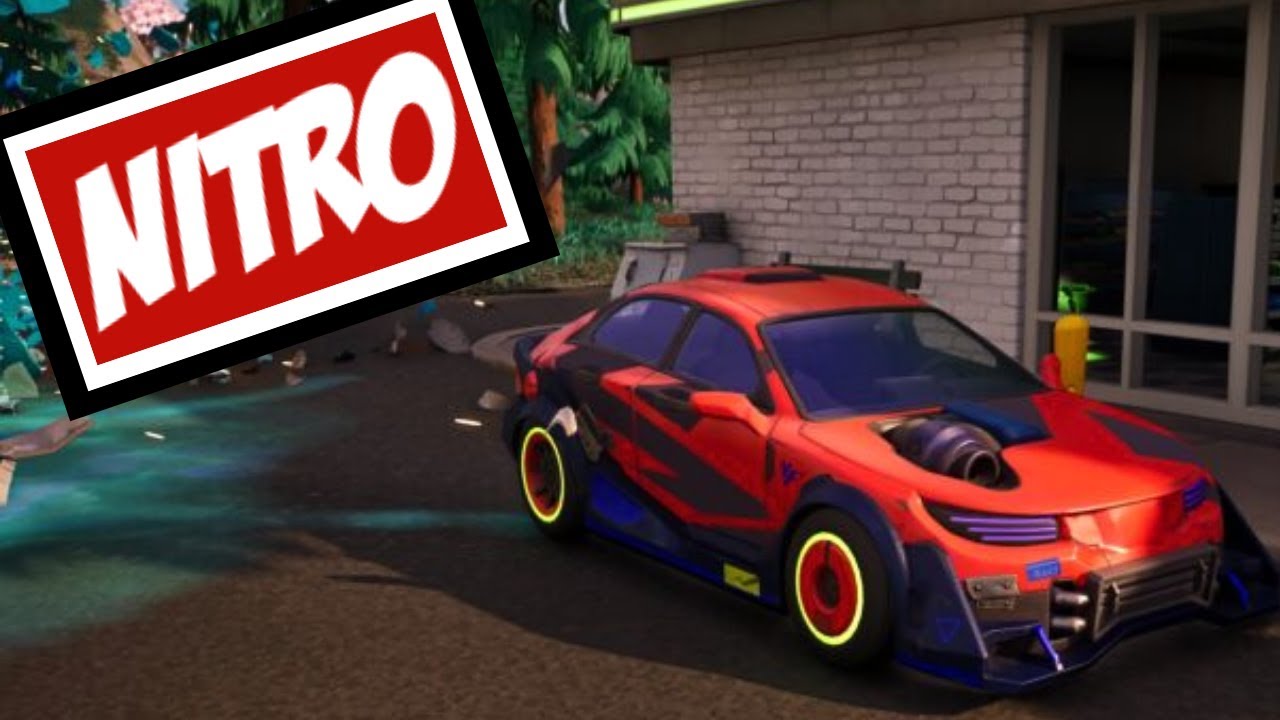 Destroy objects while drifting or boosting in a nitro drifter (Fortnite ...
