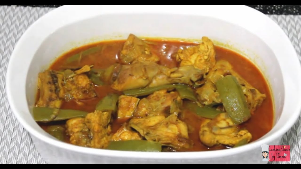 Chicken with chichinga Jhol(মুরগি চিচিঙ্গার ঝোল) - YouTube