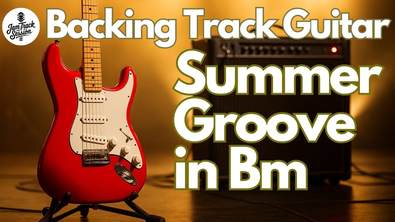 Summer Groove Backing Track in Bm - YouTube