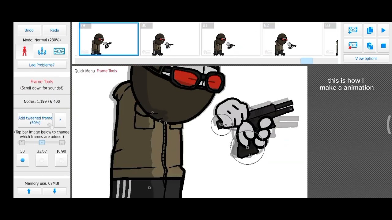behind the scenes : how i made animation from stick node - YouTube