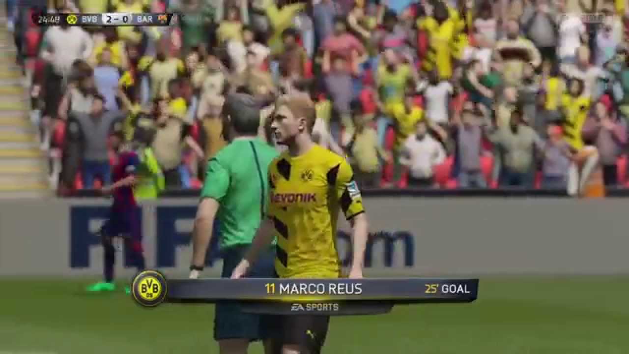 fifa 15 goal marco reus PS4 - YouTube