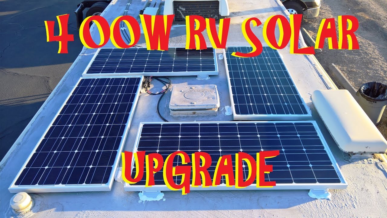 400w Solar Upgrade from Easy DIY Starter Kit - YouTube