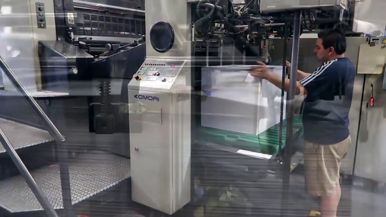 Pro media - Printing Shop Tour - YouTube