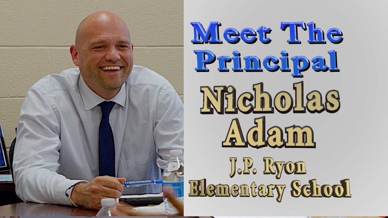 Meet The Principal: Nicholas Adam - YouTube