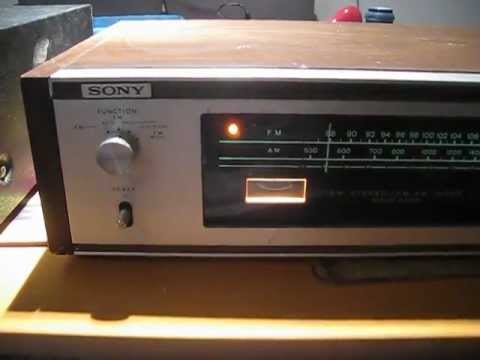 Sony ST-5600 AM/FM Tuner - YouTube