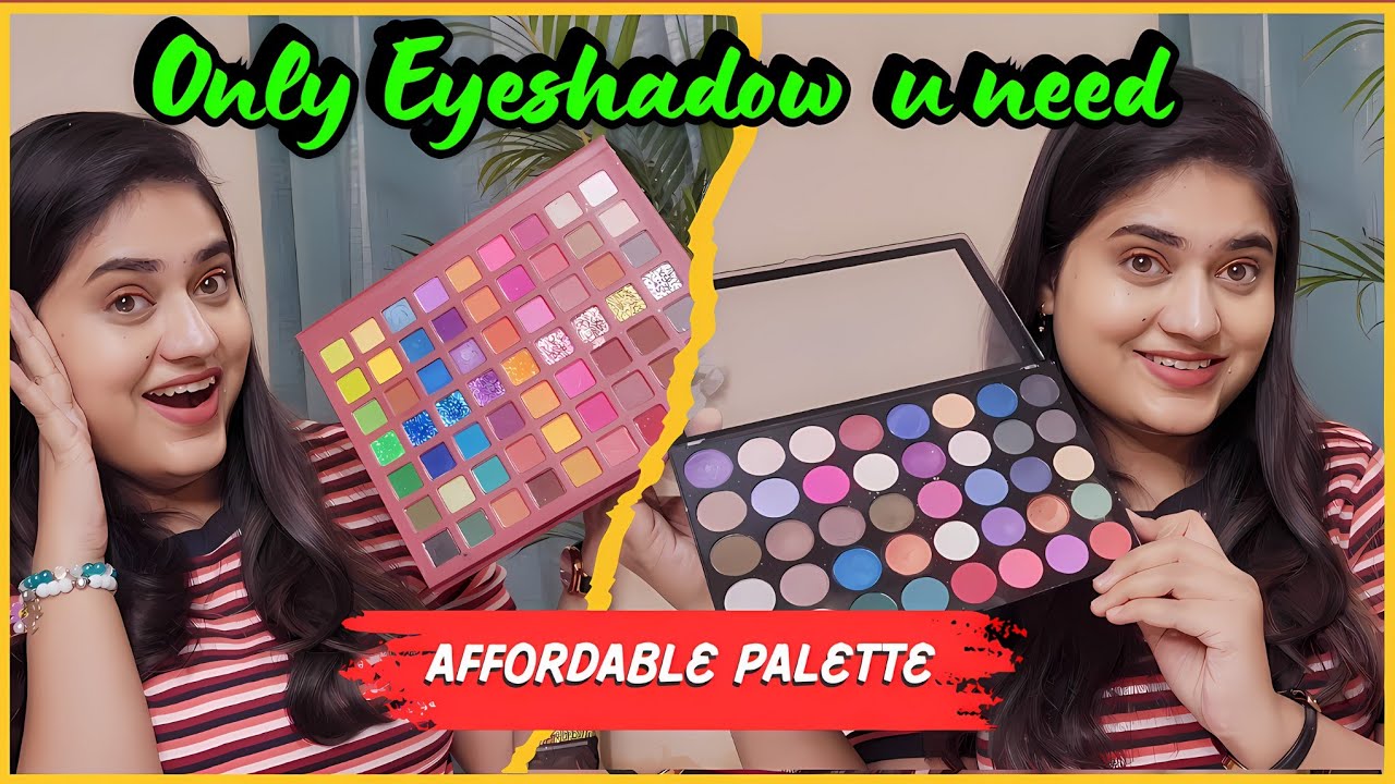 Only Eyeshadow Palette you need | Affordable Eyeshadow Palette - YouTube