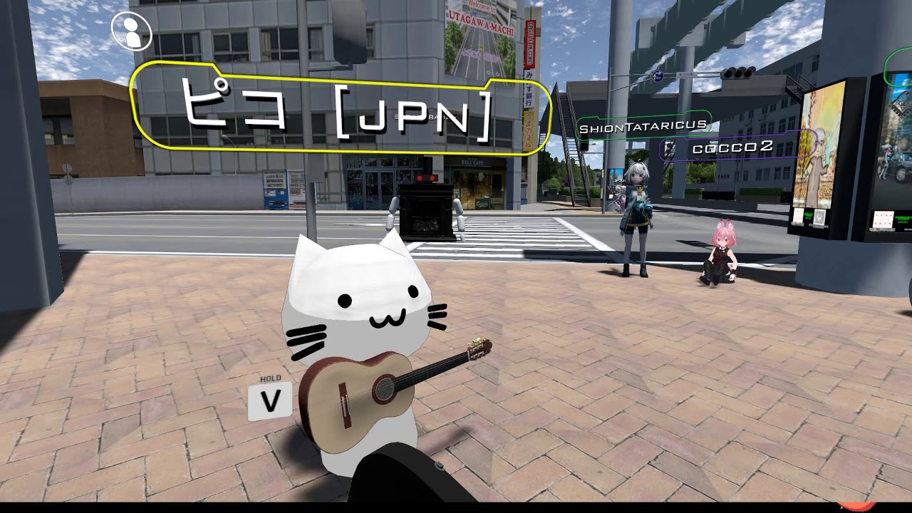 VRChat Melody Part 4, Singing cat #4 Japan Shrine "Piko-san" - YouTube