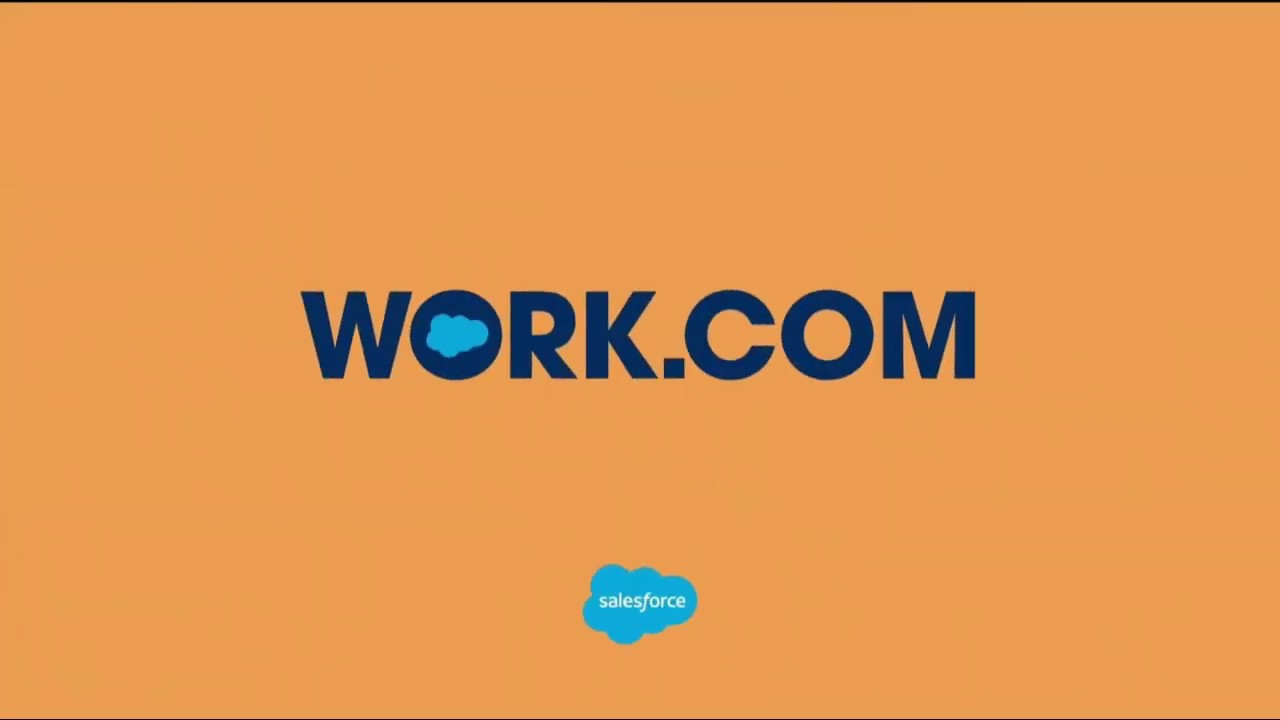 Work.com Salesforce "rouvrons en toute sécurité" Pub 15s - YouTube