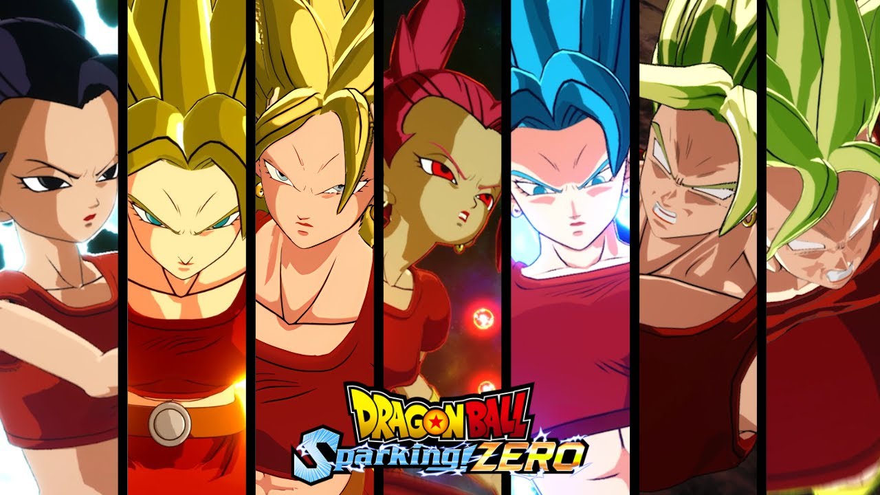 Kale's New Forms & Transformations Mod | DRAGON BALL Sparking! ZERO - YouTube