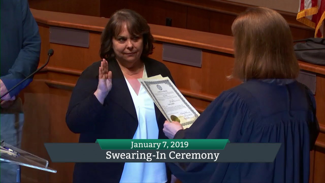 Swearing-In Ceremony Jan. 7, 2019 - YouTube