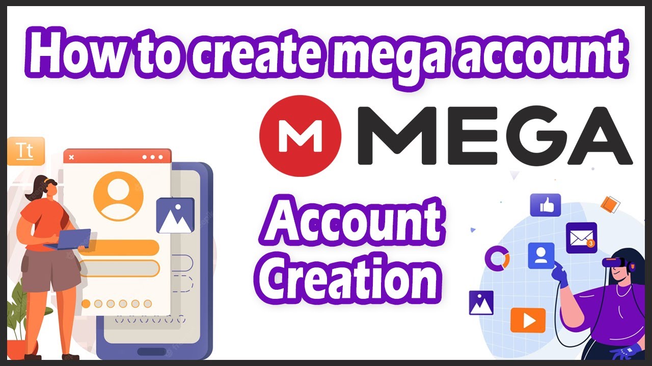 How to create mega account | Account Creation - YouTube