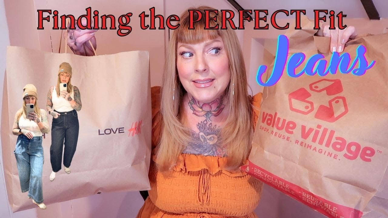 The Great Jean Hunt! Thrifted vs. New Denim | Plus, an Allergic ...