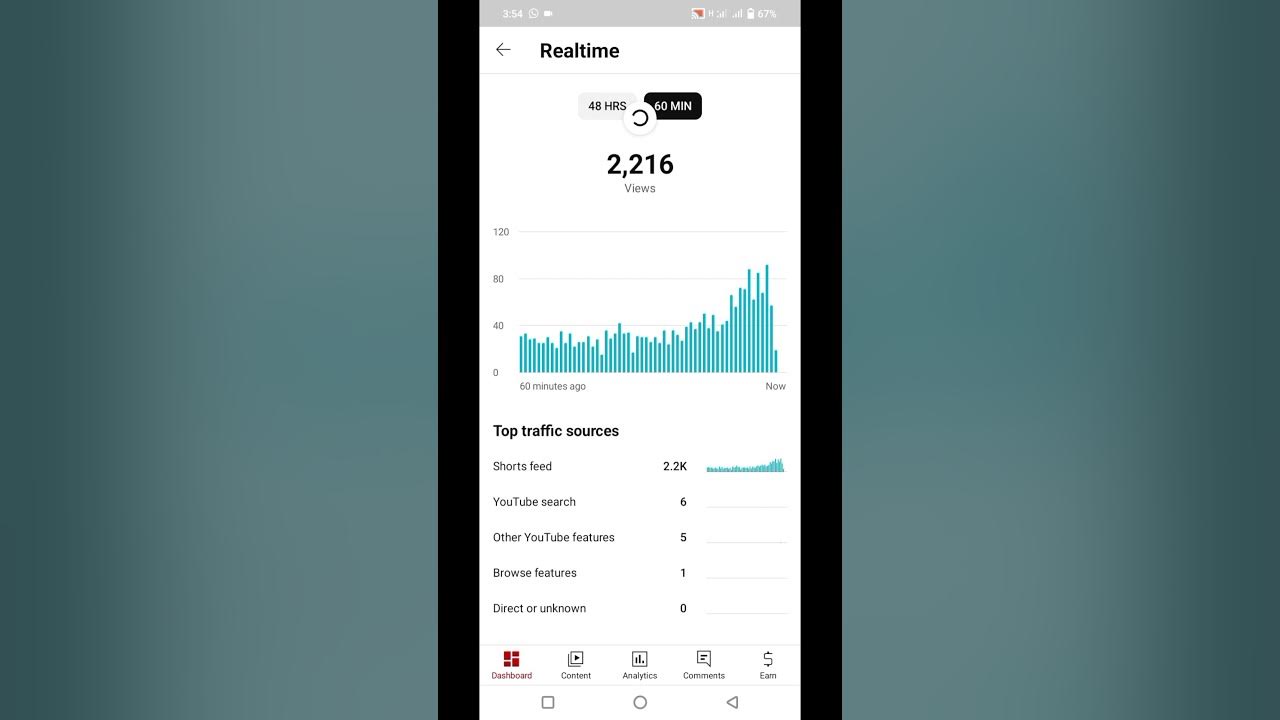 Youtube Real Time Views Count #shorts - YouTube