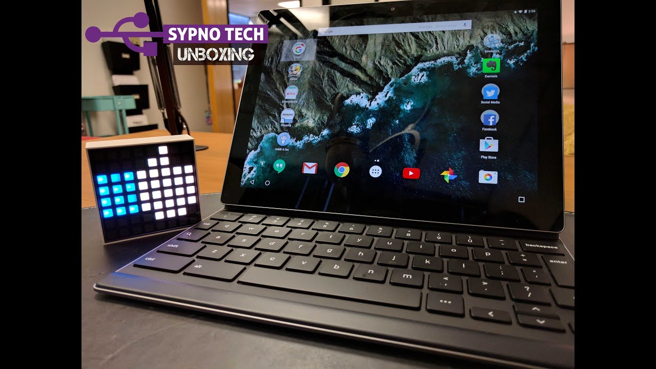 Unboxing the Google Pixel C and Magnetic Keyboard - YouTube