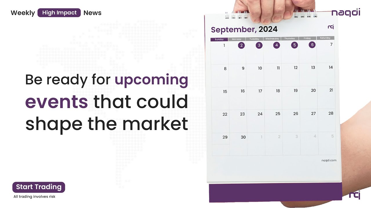 Weekly Economic Calendar - September 2nd - September 6th - YouTube
