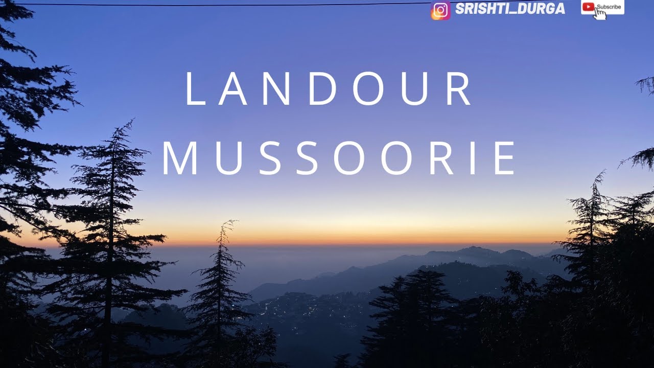 A Weekend in Mussoorie vLOG| Landour | Uttarakhand | Winter Line in ...