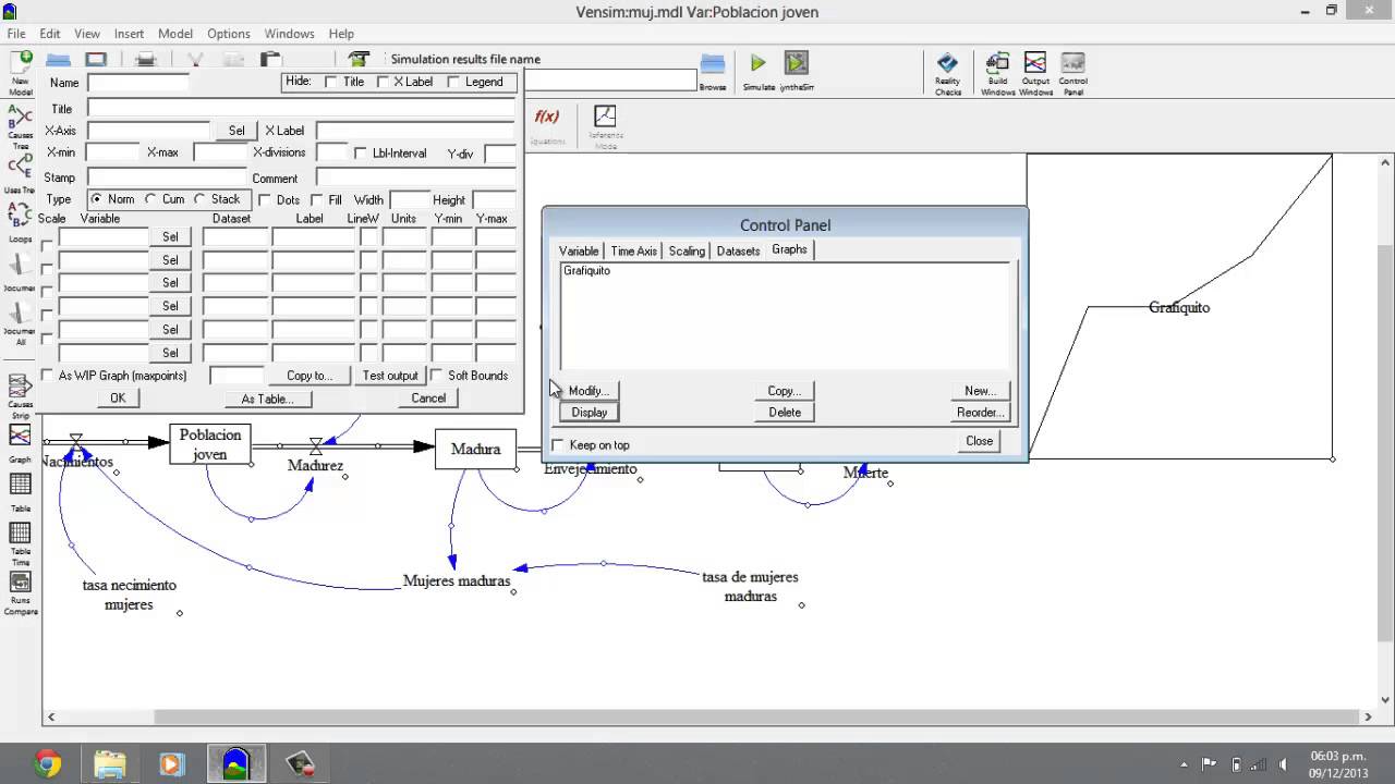 Vensim Ple - Cuadros - YouTube