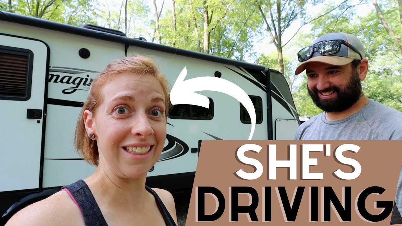 RV Living | She's In Control! Fulltime Campground Life - YouTube