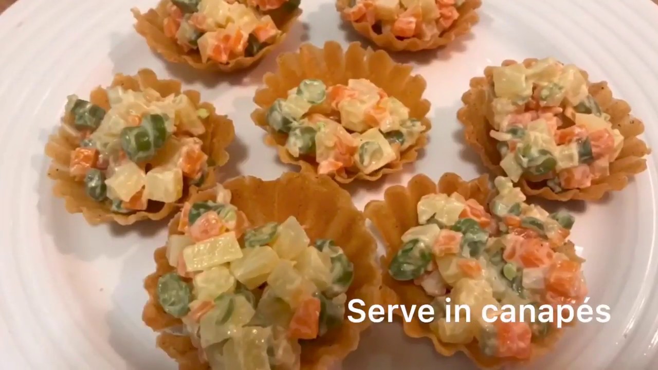 Veg forminha/canapés - YouTube