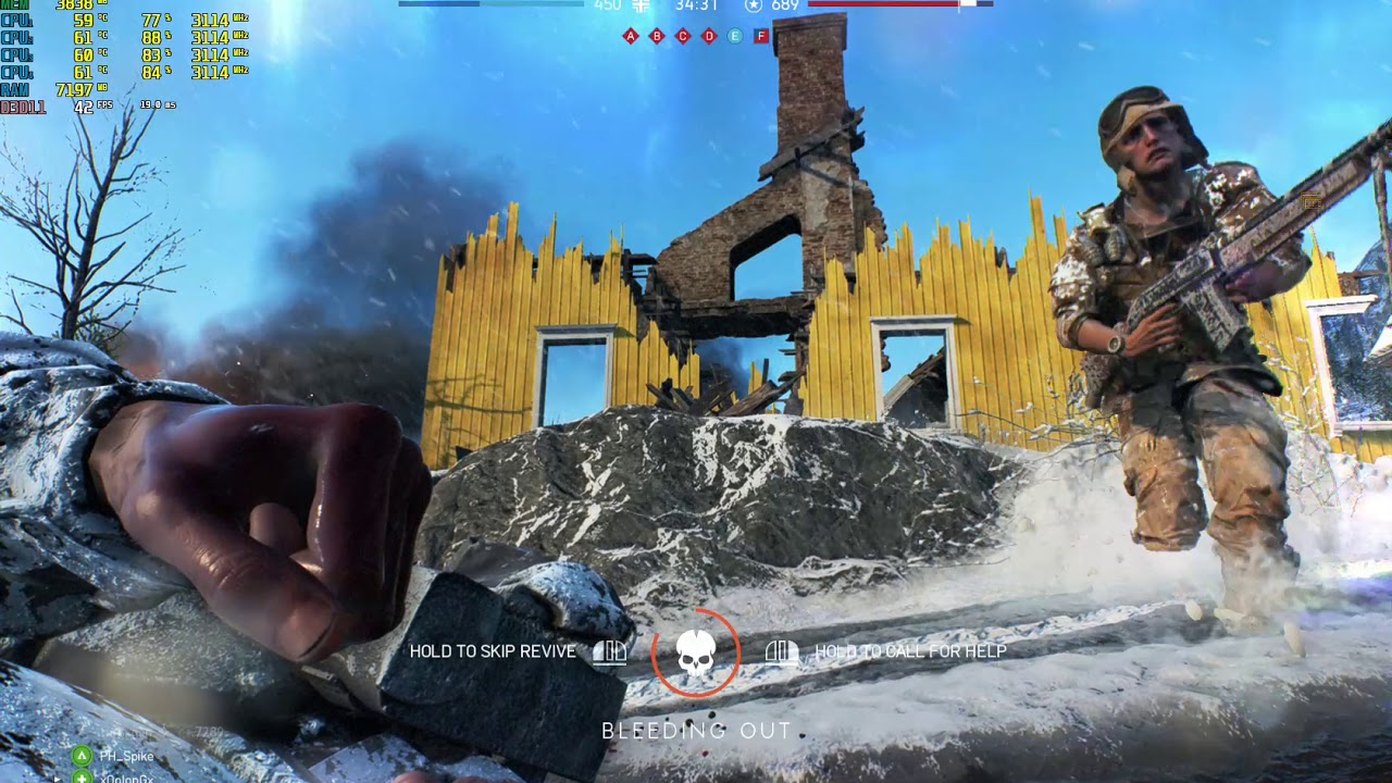 Battlefield V Beta - Narvik Map / i5 6400 - RX470 - YouTube