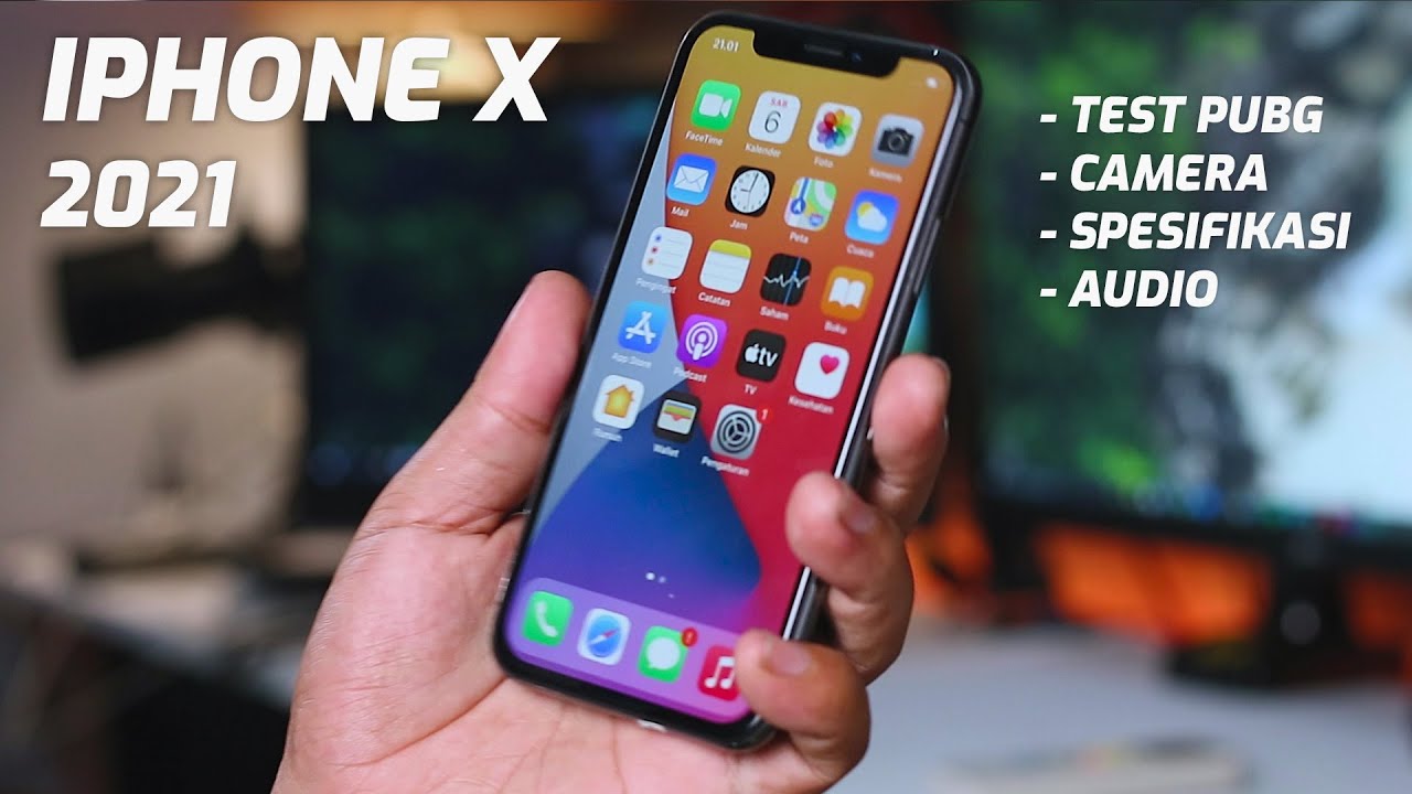 Review iPhone X di Tahun 2021 - Test PUBG Mobile dan Camera - YouTube