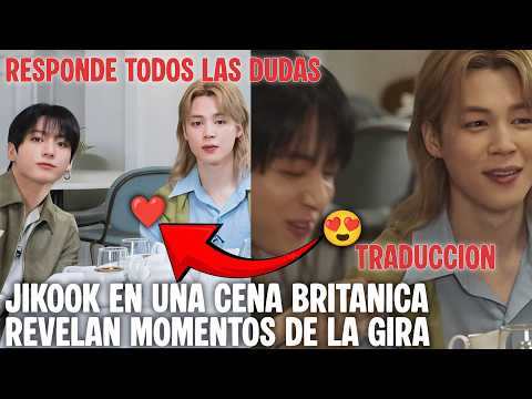 JIKOOK REVELAN LO QUE PASO EN LA GIRA DURANTE UN DESAYUNO BRITANICO?!