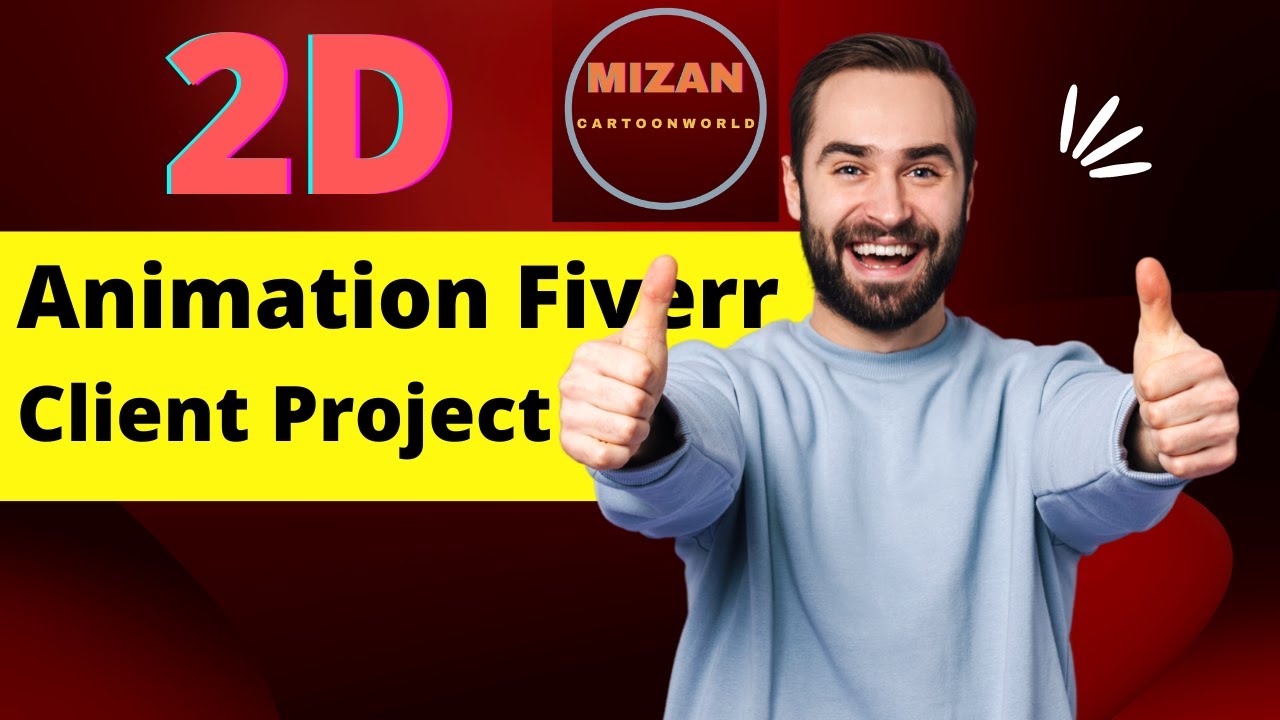 2D Animation Fiverr Client Project । How To Make 2d Animation Video ...