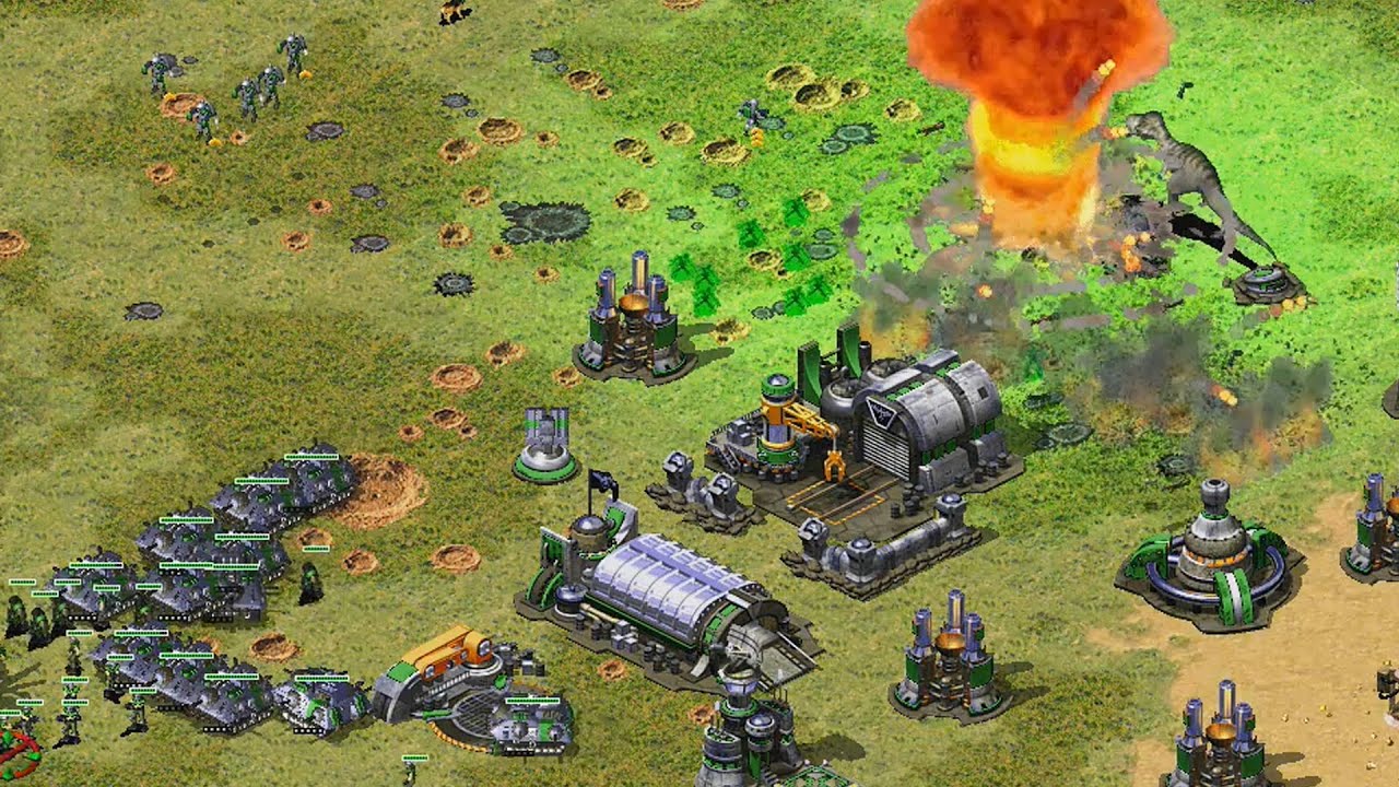 Red Alert 2 - FREE FOR ALL MADNESS w/ AIs - YouTube