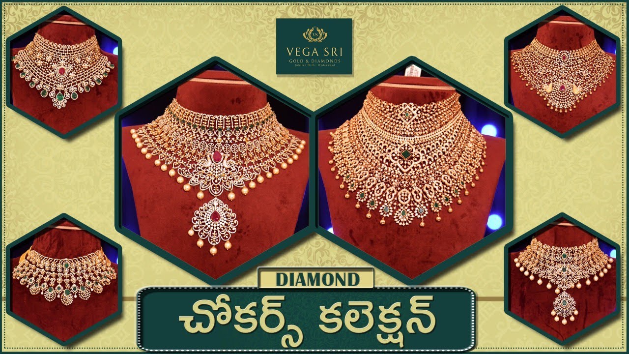 Diamond Heavy Chokers Collection || Vega Sri Gold And Diamonds 💎 - YouTube