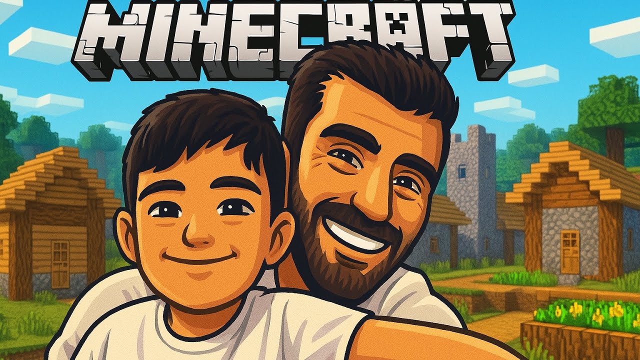 Bölüm 1 - Baba ve Oğul Minecraft Dünyasında İlk Günümüz! 🌍 - YouTube