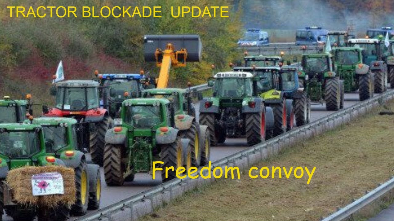 Freedom Convoy 🚜Latest video🚜TRACTOR 🚜BLOCKADE UPDATE - YouTube