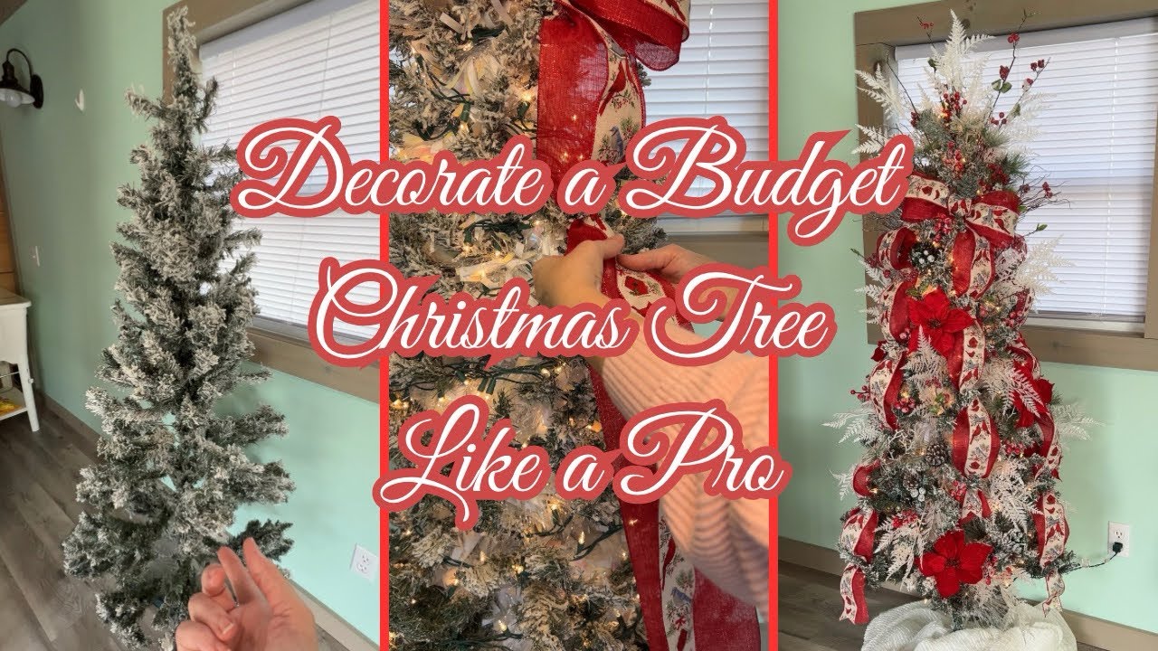 How to Decorate a Budget Christmas Tree Like a Pro - YouTube