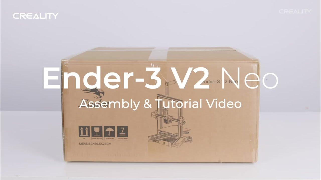 Ender 3 V2 Neo Assembly & Tutorial Video - YouTube