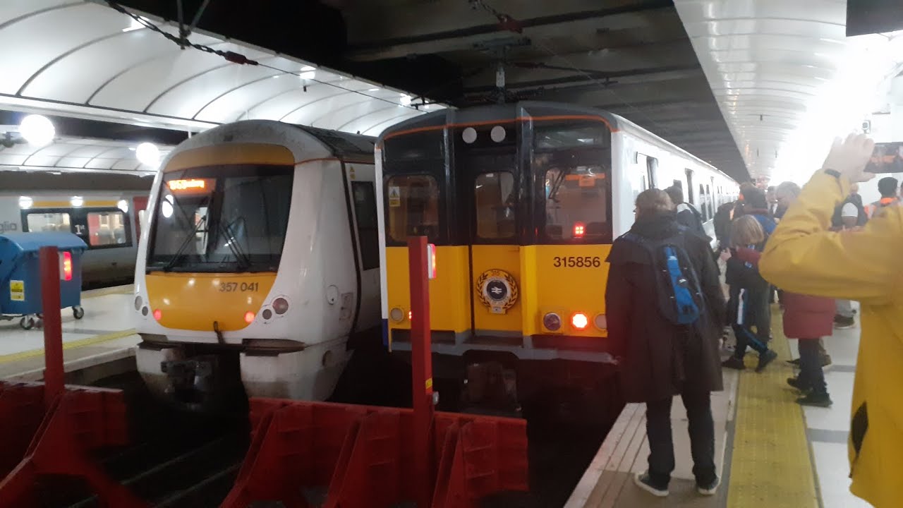 Class 315 Commemorative Event - Classes 315 & 357 - Back at Liverpool ...