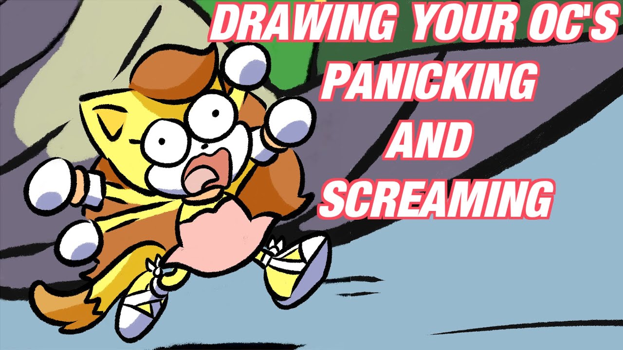 Drawing your Oc's Panicking and Screaming ! :D - YouTube