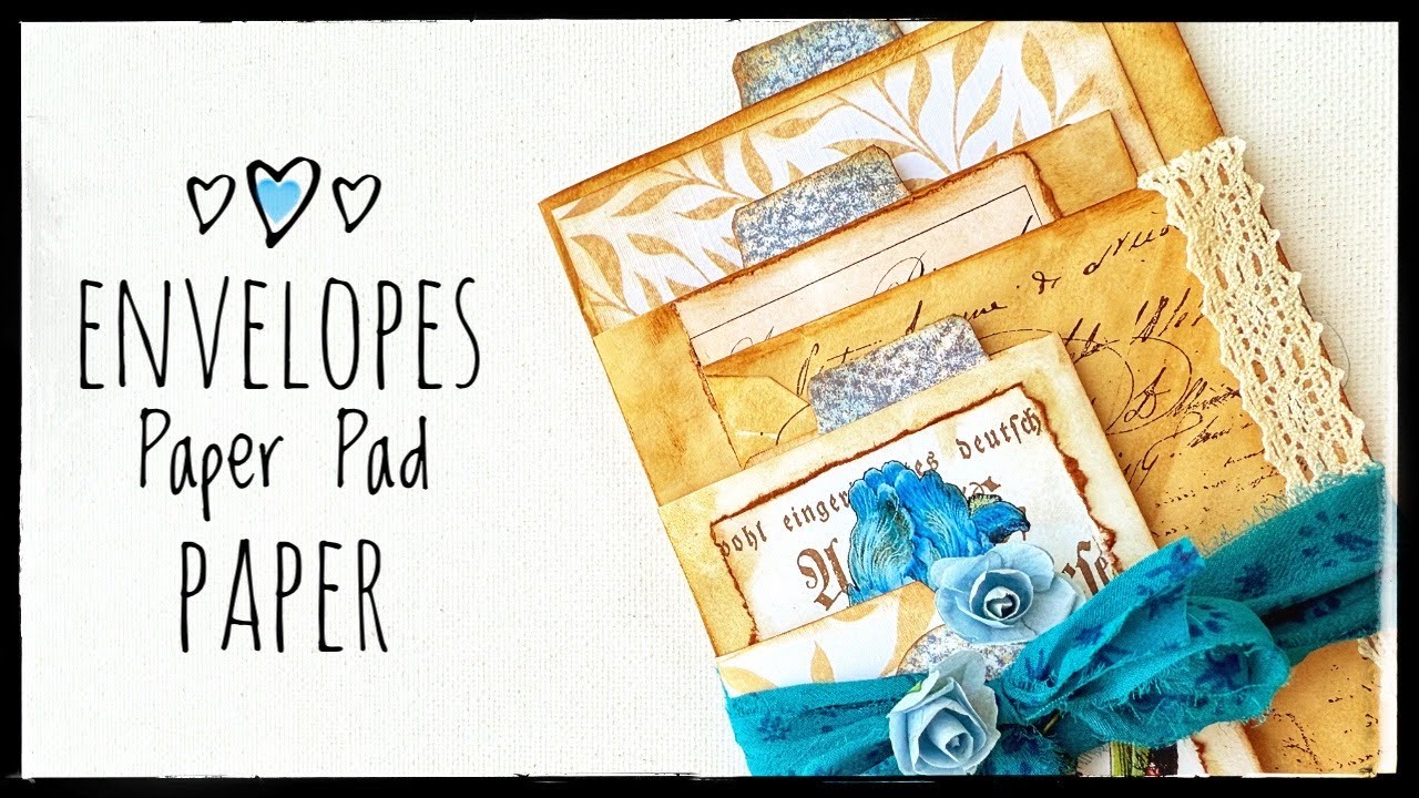 Envelope Tag Flip - Tutorial - Using Paper Pad Paper and Envelopes ...