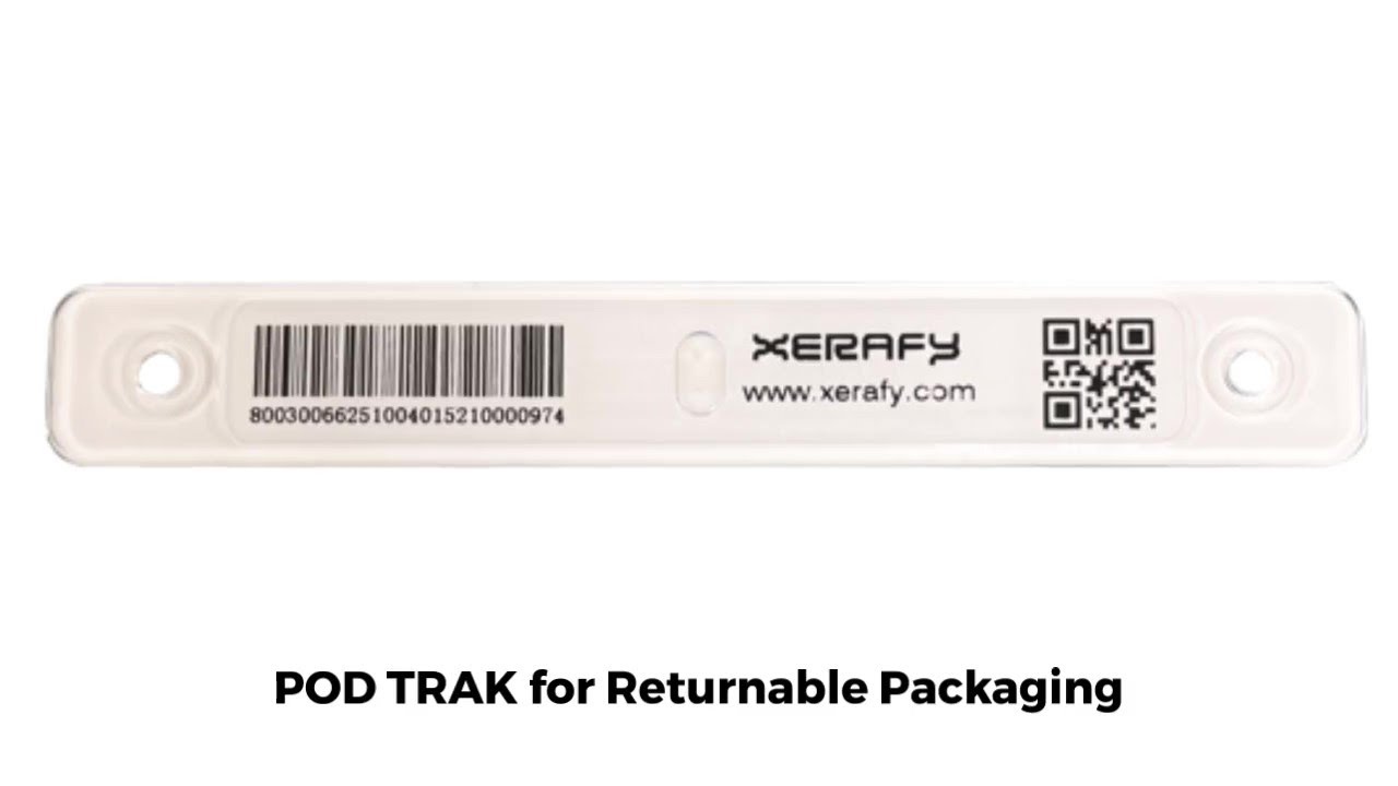 Xerafy Pod TRAK for Returnable Packaging - YouTube
