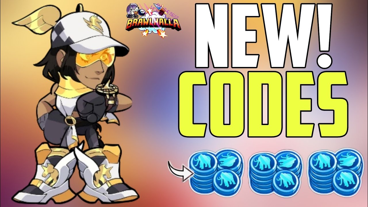 All New!! BRAWLHALLA REDEEM CODES 2023 - BRAWLHALLA CODES 2023 ...