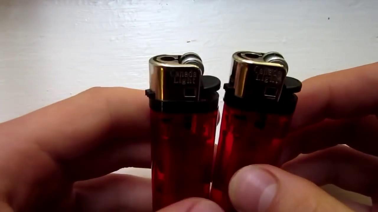 Awesome $1 Lighter Hack EASY - YouTube