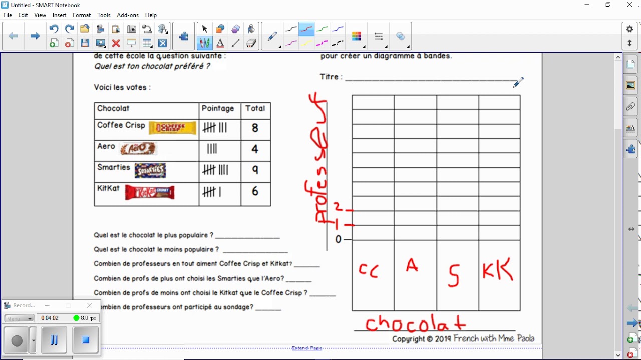 diagramme a bandes 2e - YouTube