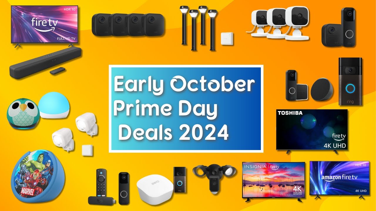 21 BEST OCTOBER PRIME DAY EARLY DEALS IN 2024 - YouTube