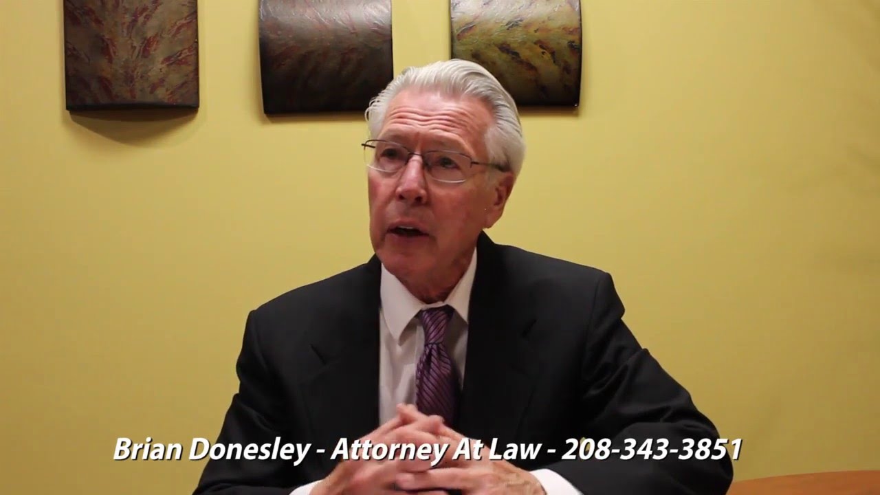 Brian Donesley | Idaho Attorney At Law | Domestic Violence Advice - YouTube