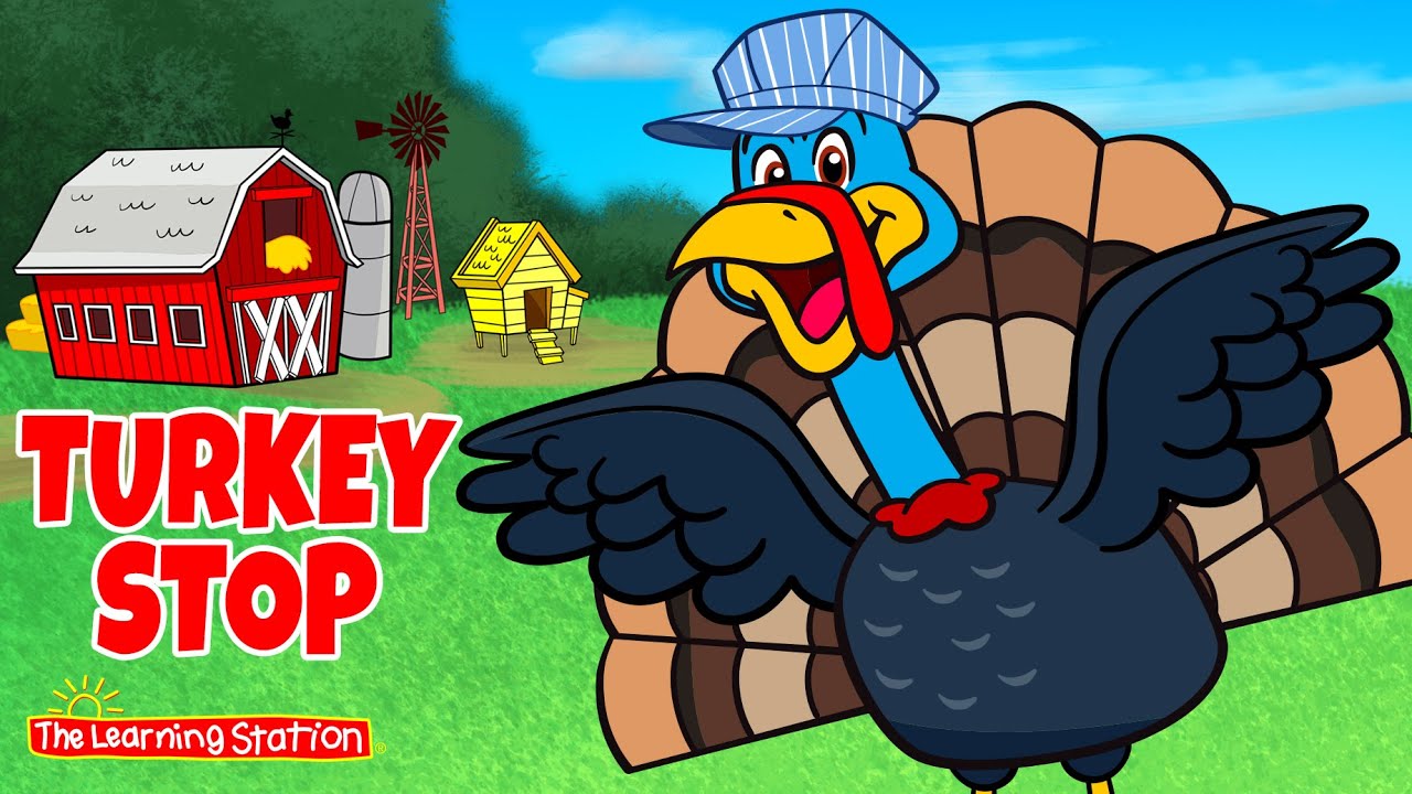 Turkey Stop ♫ Brain Breaks ♫ Kids Move and Freeze Song by The Learning ...