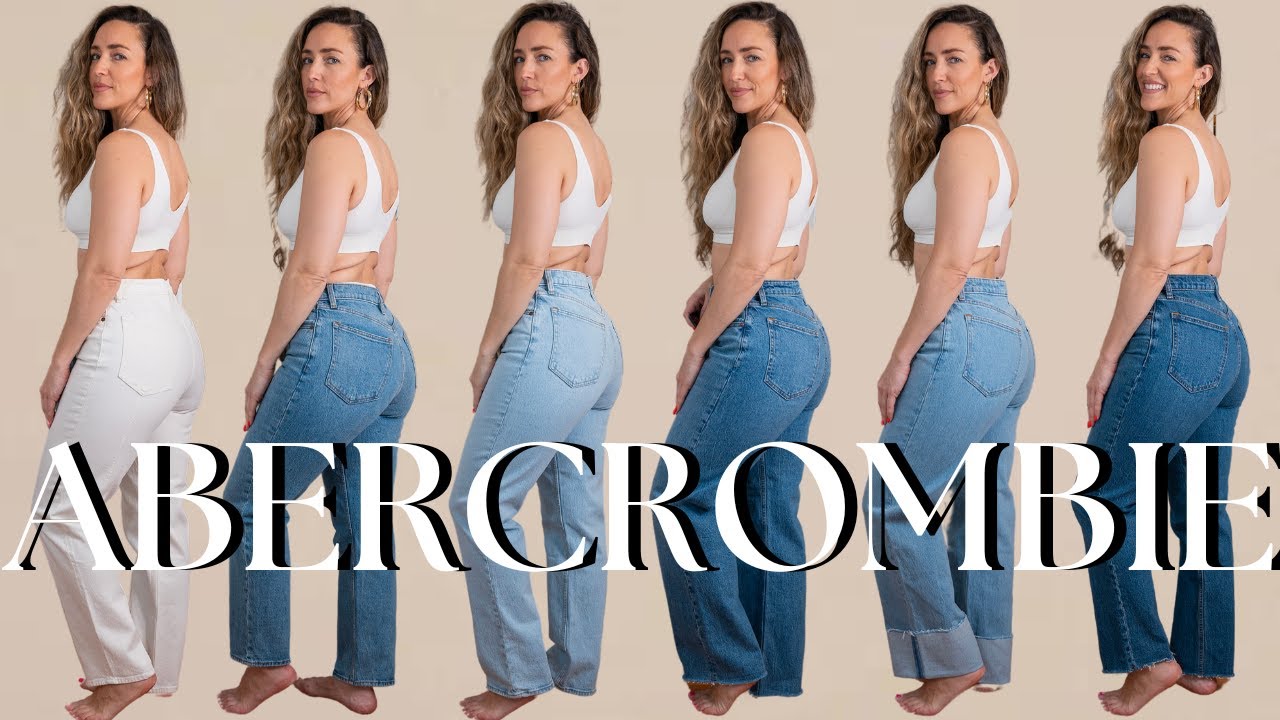 🤬😤😠 WHAT A DISASTER w/ @abercrombie Curve Love Line Denim Try On ...