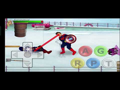 captain america versus super man super city mod - YouTube