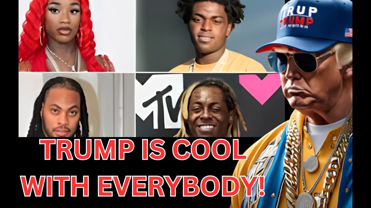 Trump Is COOL With Everybody And Here's The PROOF From Black Rappers ...