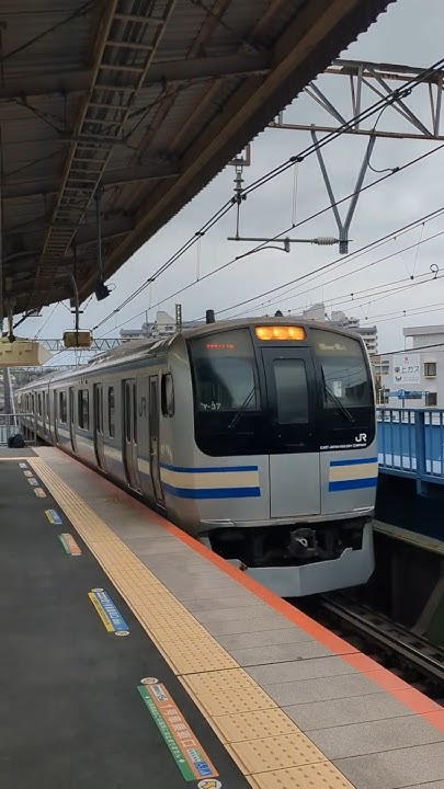 E217系 Y37＋Y140 戸塚駅 到着。 - YouTube