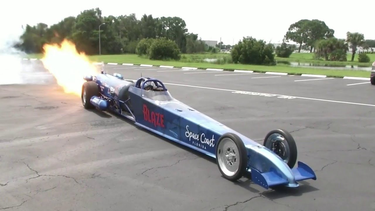 F.I.T. students team up with world jet car racing champion - YouTube