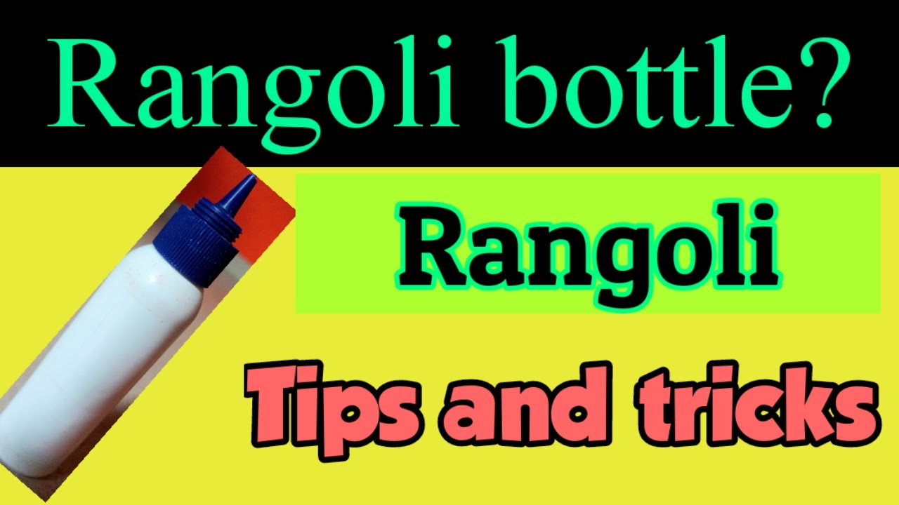 Rangoli tools| Tips and tricks for rangoli | How to make rangoli - YouTube