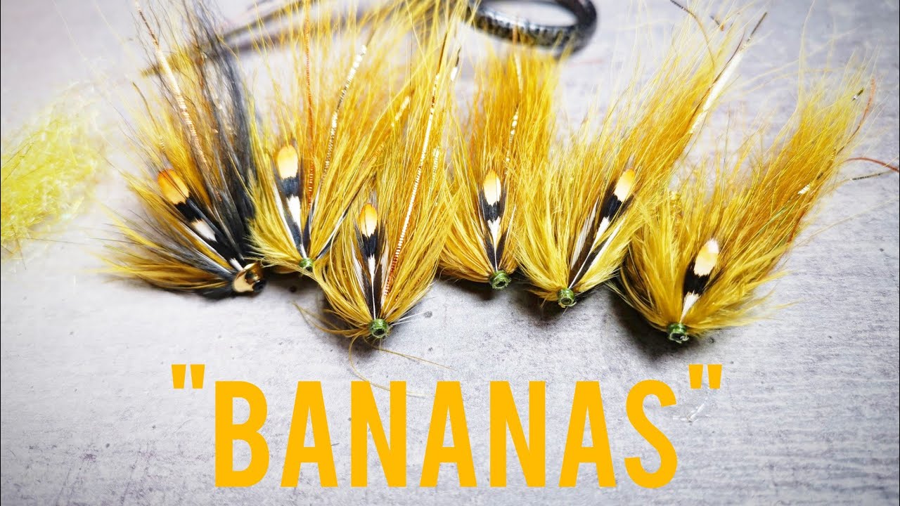 The "Banana" bananen! how to tie the banana tube fly for salmon fishing ...
